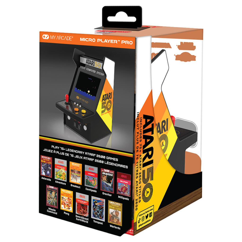 My Arcade 17cm Atari Retro Oyun Konsolu -100 Oyun - Gaming.Gen.TR