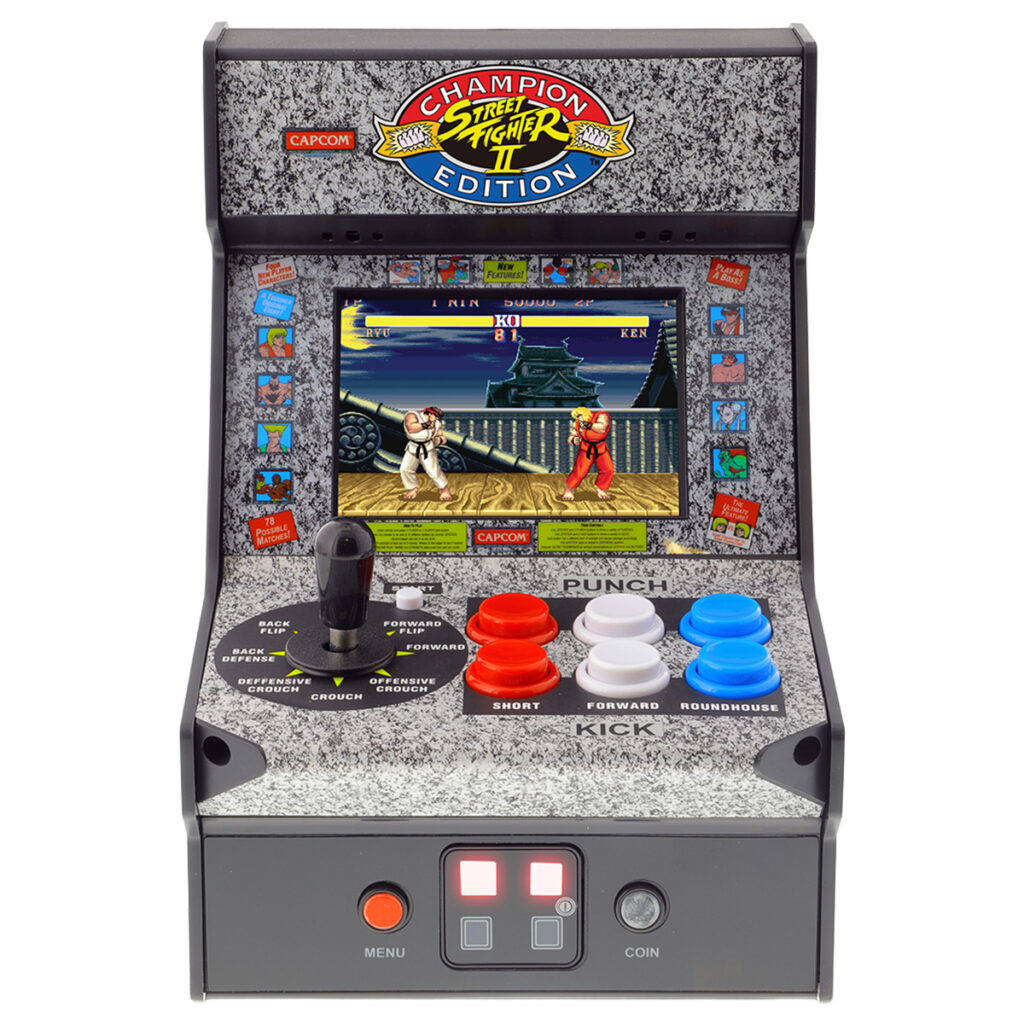 My Arcade 19cm Street Fighter II Retro Oyun Konsolu - Gaming.Gen.TR