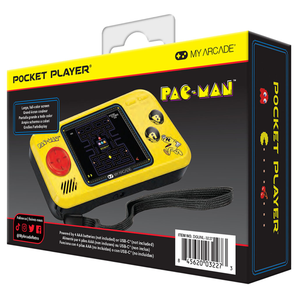 My Arcade Pocket Player Pac-Man Oyun Konsolu - Gaming.Gen.TR