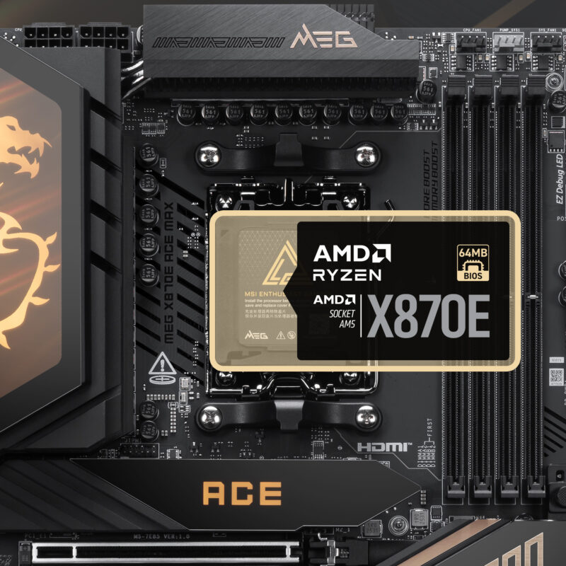 MSI MEG X870E ACE MAX 9000MHz ATX Anakart - Gaming.Gen.TR